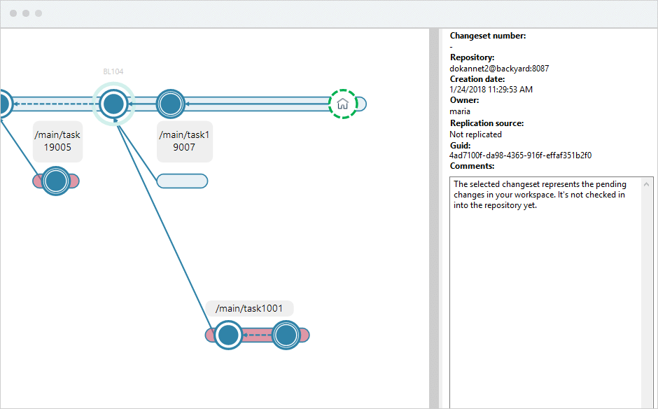 Plastic SCM - Branch Explorer